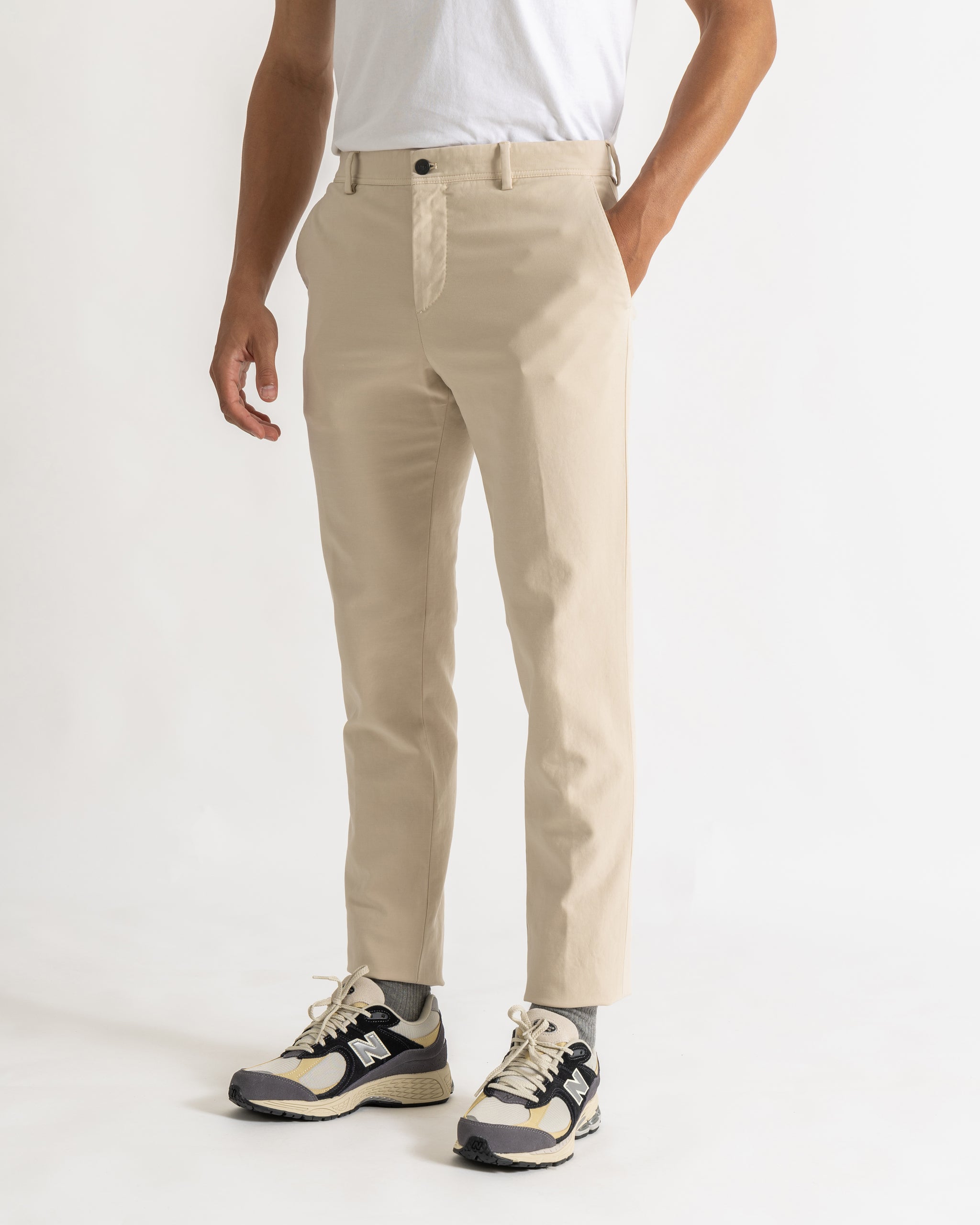 Dean trousers comfort fit beige